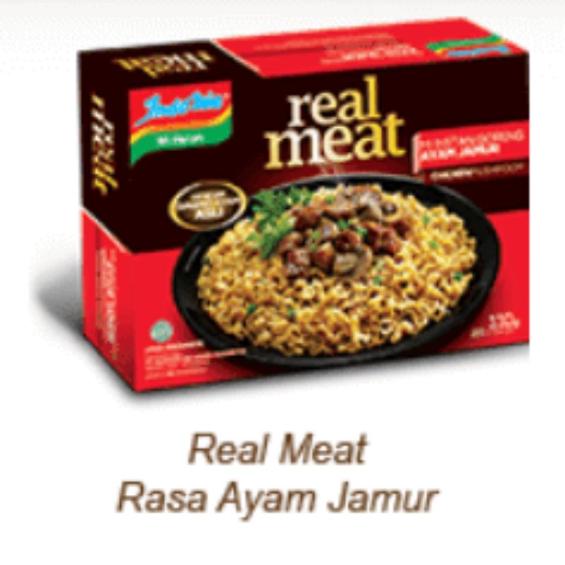 Jual INDOMIE REAL MEAT varian Ayam Jamur | Shopee Indonesia