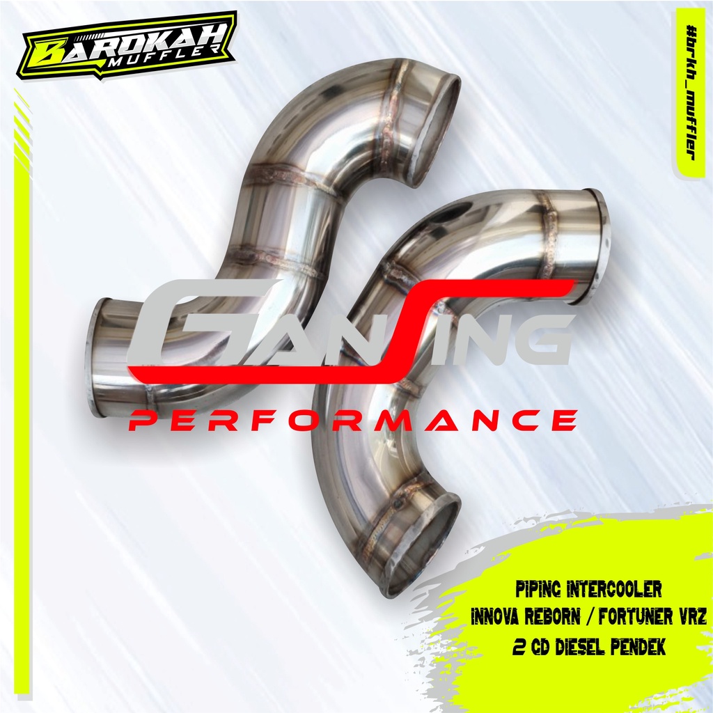 Jual Piping Intercooler INNOVA REBORN / FORTUNER VRZ 2GD DIESEL Pendek ...