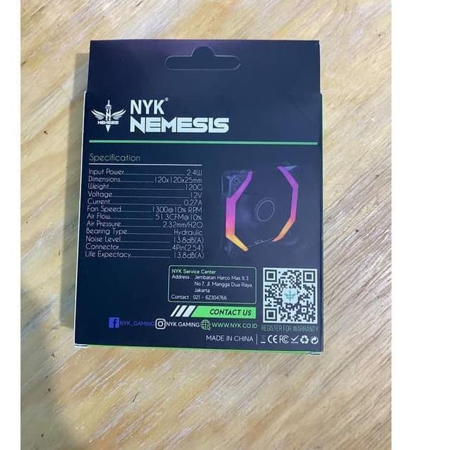 Jual FAN Casing Gaming NYK NEMESIS SPIDER X RGB 12Cm | Shopee Indonesia