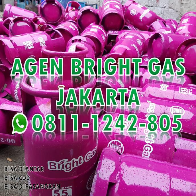 Jual TABUNG BRIGHT GAS 5,5 KG PINK PLUS ISI | Shopee Indonesia