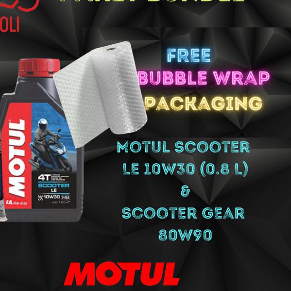 Jual OLI MOTUL SCOOTER LE 10W30 800ml & GEAR 80W90 120ml PAKET BUNDLE ...