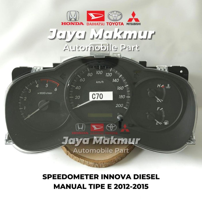 Jual Speedometer Innova Diesel Manual Tipe E 2012 - 2015 Original ...