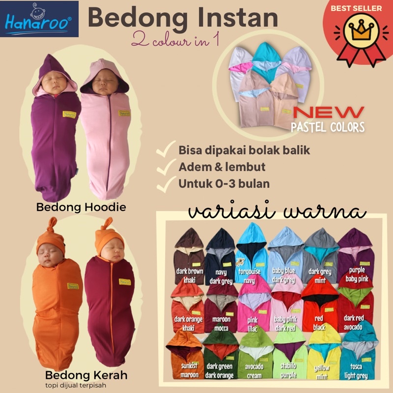 Jual Hanaroo Bedong Instan Hoodie dan Kerah | Shopee Indonesia