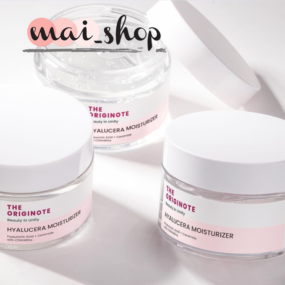 Jual The Originote Hyalucera Moisturizer Gel 50ml | Shopee Indonesia
