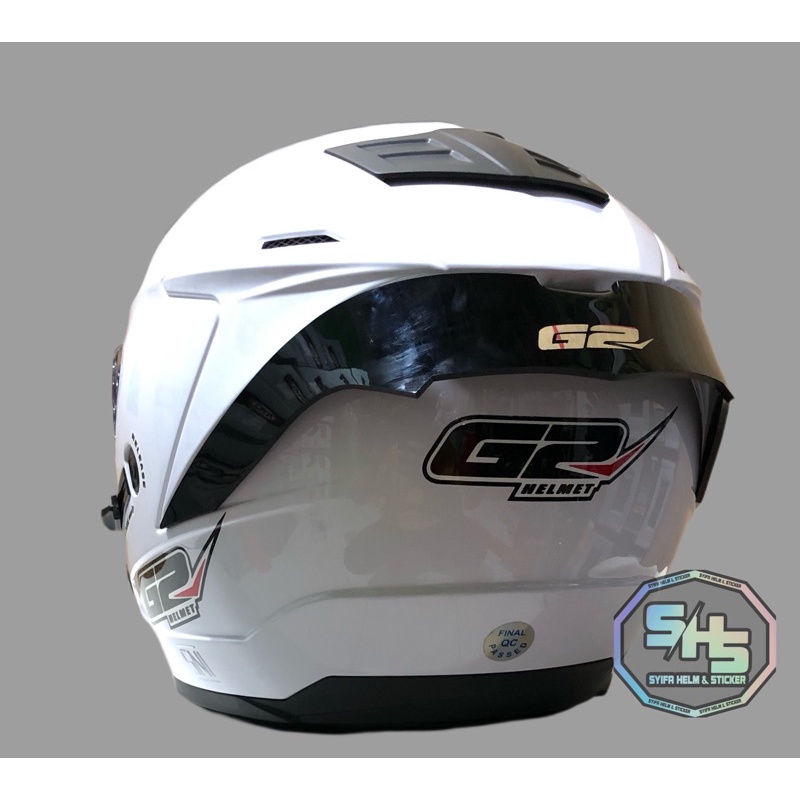 Jual HELM G2 OPTIMAX SOLID DOUBLE VISOR | Shopee Indonesia