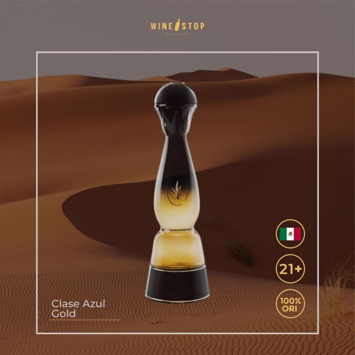 Jual Clase Azul Gold Tequila Limited Release 750ml | Shopee Indonesia