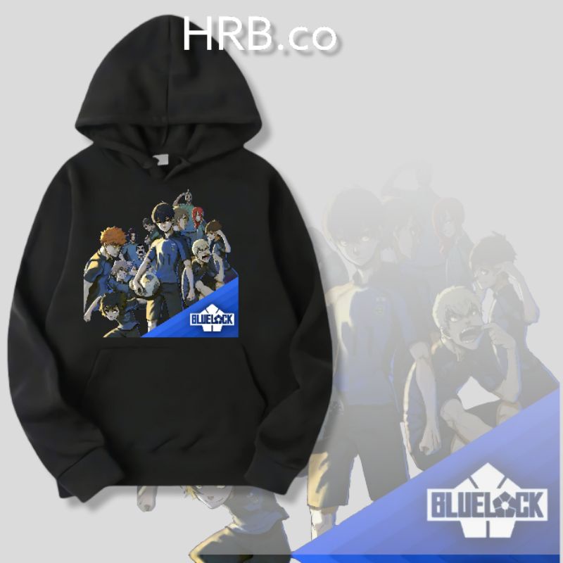 Jual Hoodie Sweater Jaket Anak Laki Laki Anime Blue Lock Isagi Yoichi ...