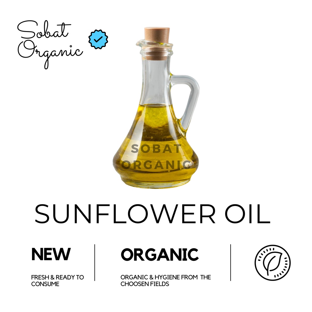 Jual Sunflower Oil Minyak Biji Bunga Matahari 100 ml | Shopee Indonesia