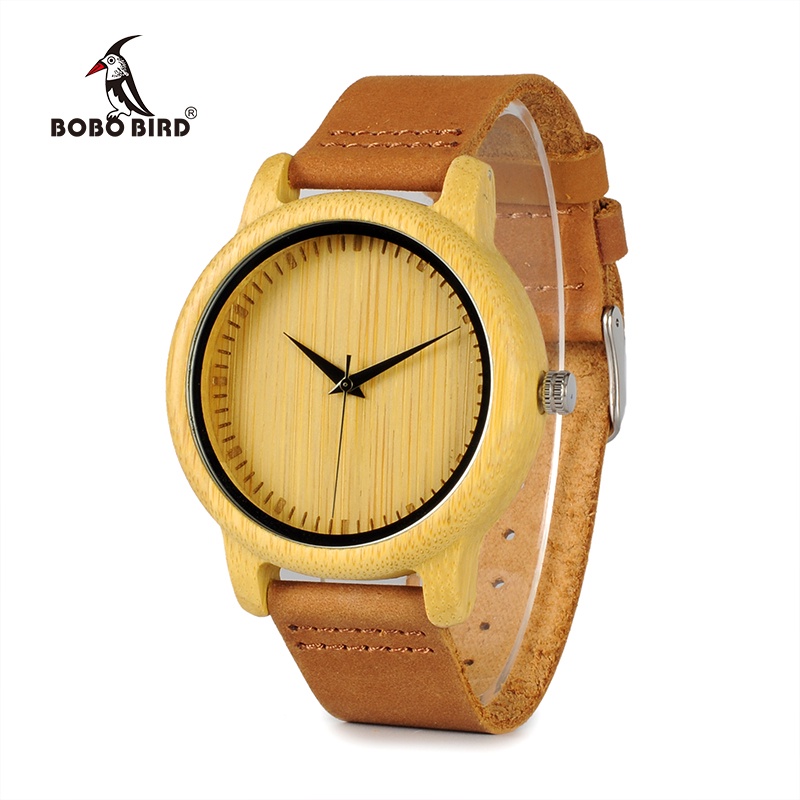 Jual Jam Tangan Kayu Bambu Analog Wanita Wood Klasik | Shopee Indonesia