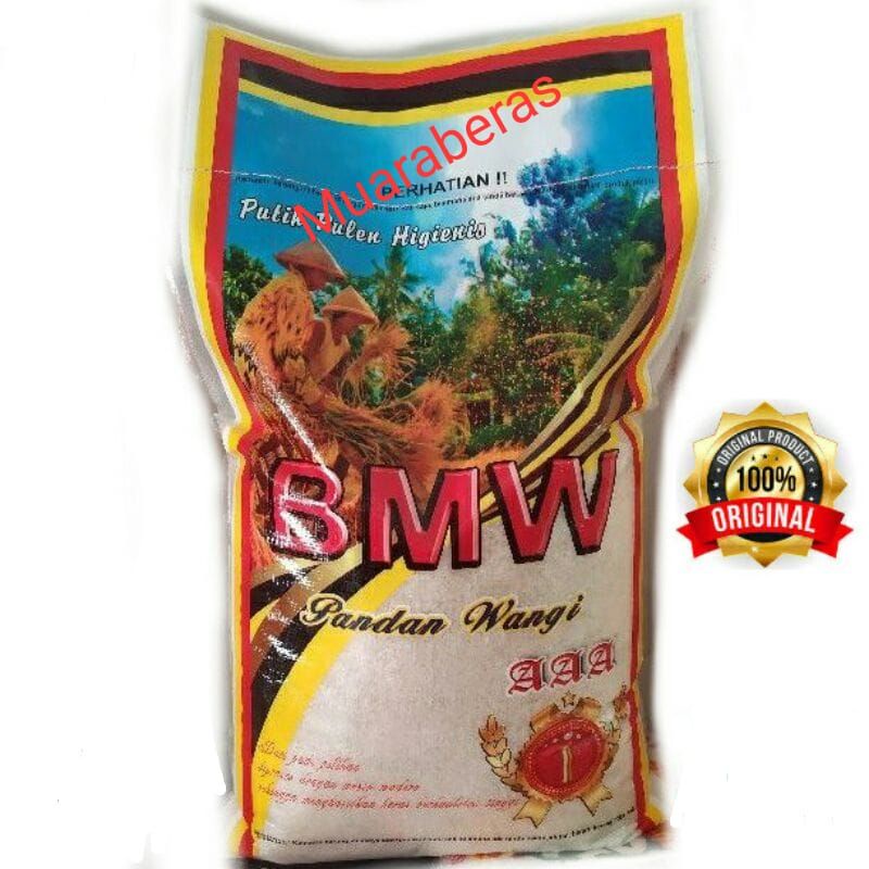 Jual BERAS BMW AAA PANDAN WANGI ORIGINAL 5KG /10KG /20KG | Shopee Indonesia