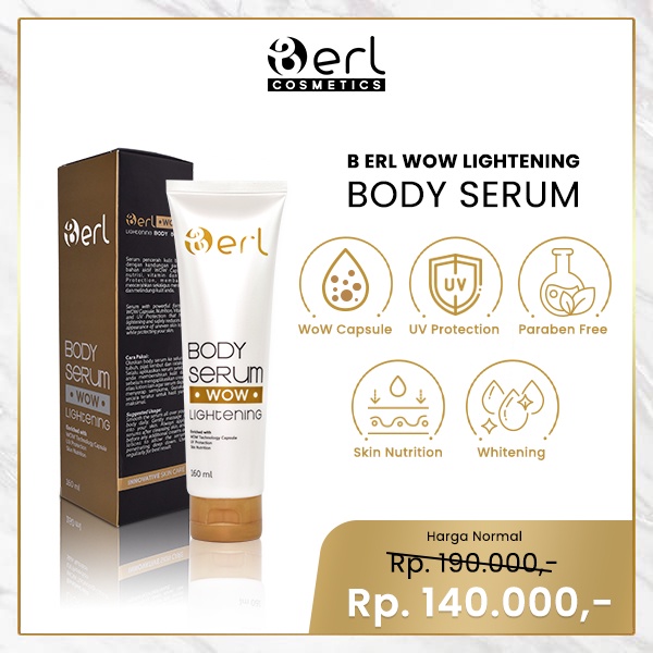 Jual Berl Body serum BPOM dan Halal MUI BPOM dan Halal MUI | Shopee ...