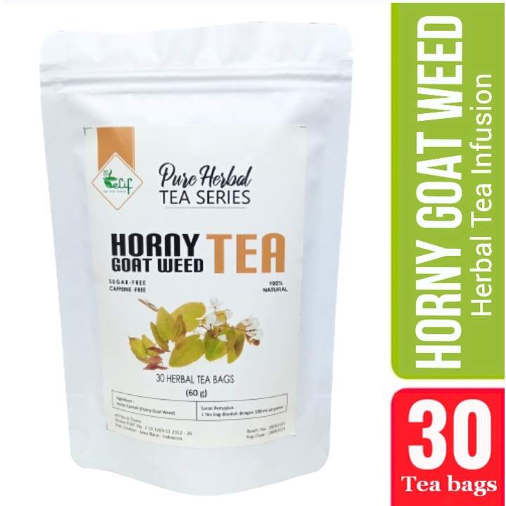 Jual ELIF TEA AND TISANE Horny Goat Weed Tea | Epimedium Leaf | 30 Tea ...