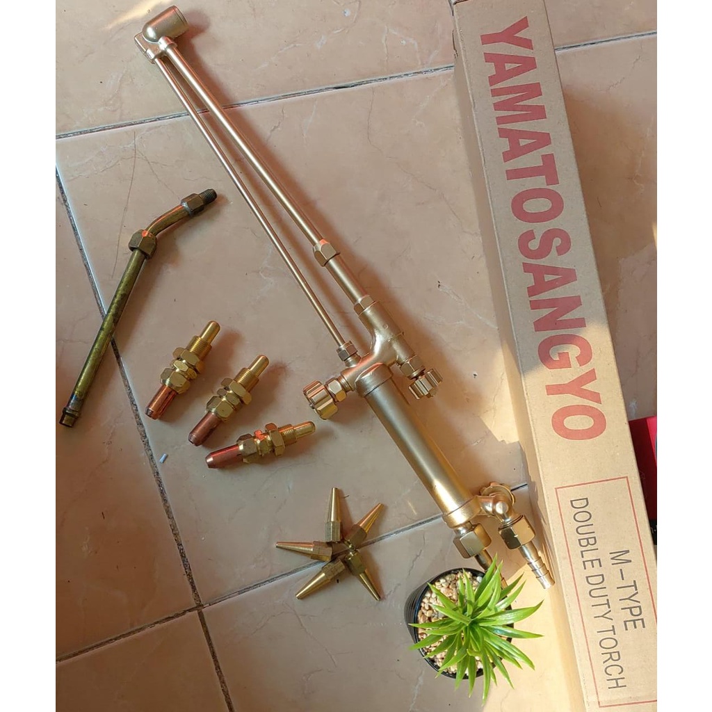 Jual DOUBLE Cutting Torch LPG YAMATO Type M / Stang Las Blender Potong ...