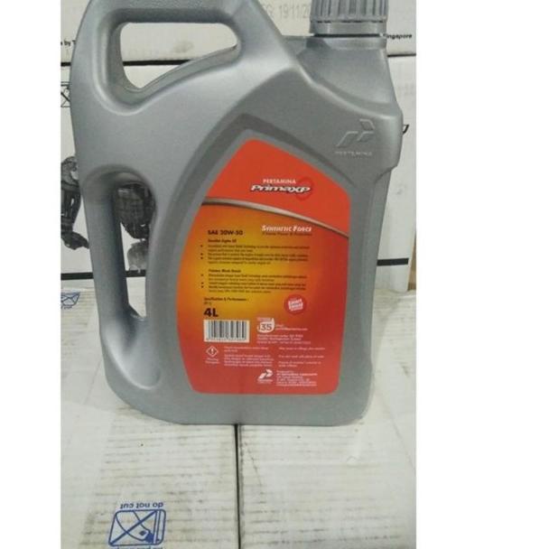 Jual Oli mesin bensin gasoline Pertamina Prima XP SAE 20W-50 4 liter ...