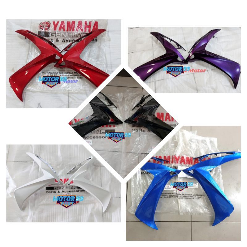 Jual Tameng sayap depan Xeon Rc kanan kiri hitam putih biru merah ...