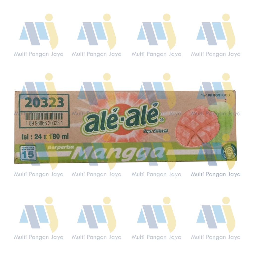 Jual MINUMAN ALE-ALE CUP MANGGA 190 ML | Shopee Indonesia