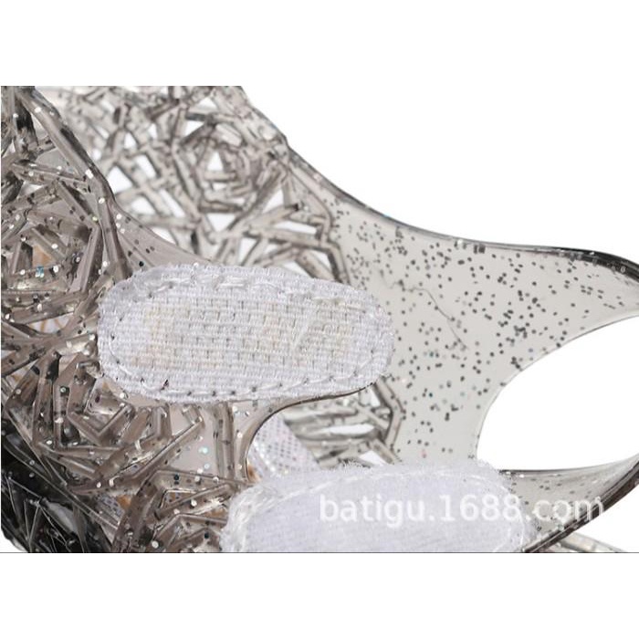 Jual QL756 Sepatu frozen princess jelly cinderella velcro Baru ...