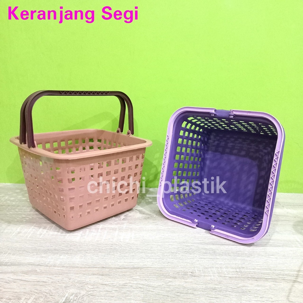 Jual 1PCS Keranjang parcel ungu coklat hajatan kranjang hajatan parcel ...