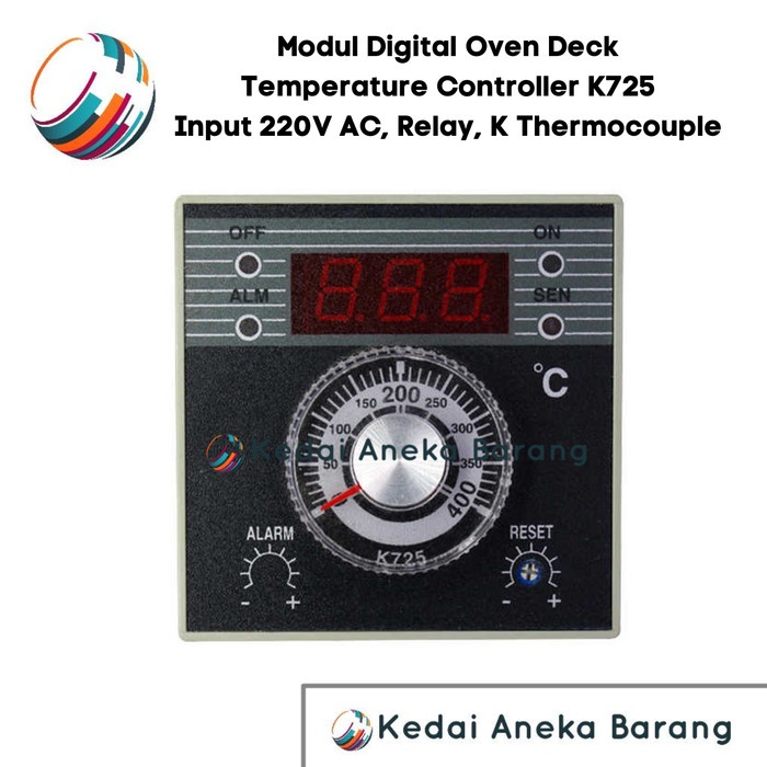 Jual Modul Digital Oven Temperature Temperatur Controller Control K725 ...