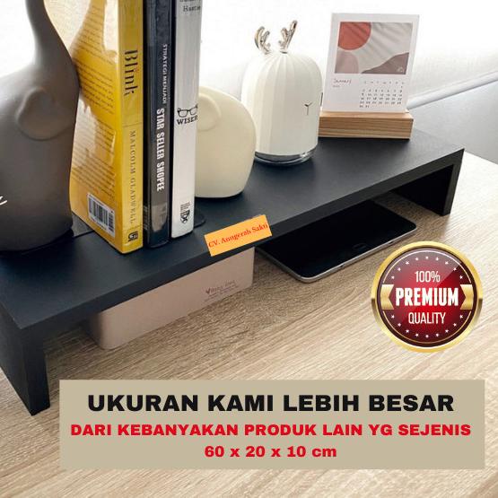 Jual Meja Rak Peninggi Monitor Stand Pc Komputer Laptop Keyboard ...