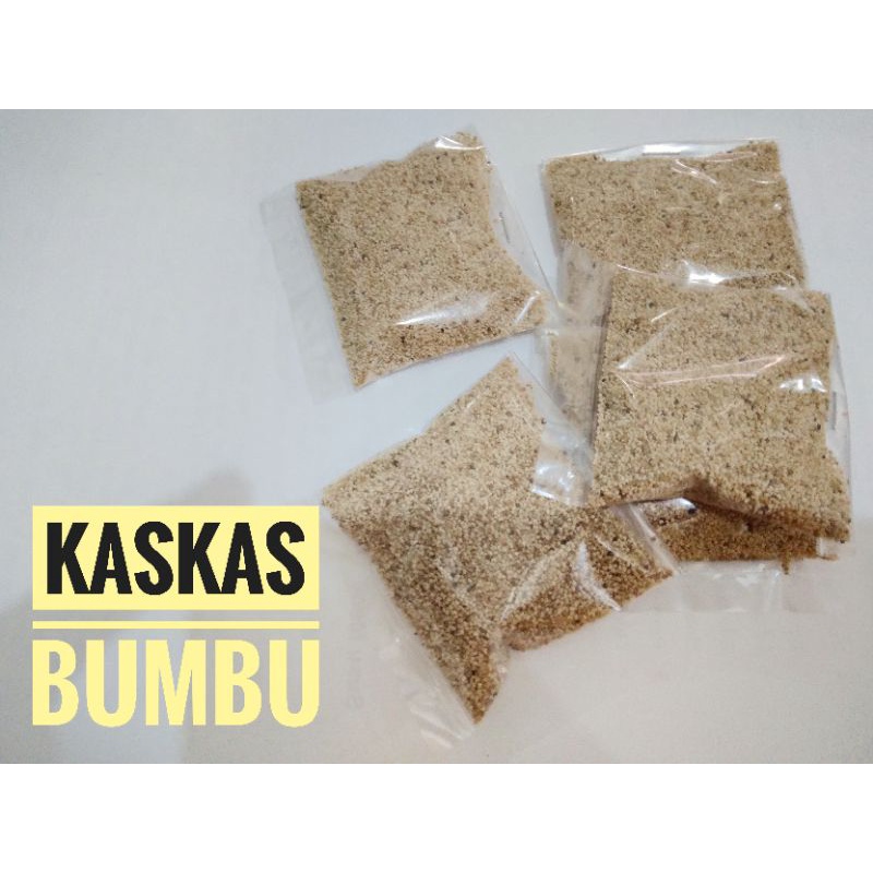 Jual Kaskas Kas kas Bumbu Dapur 25g | Shopee Indonesia