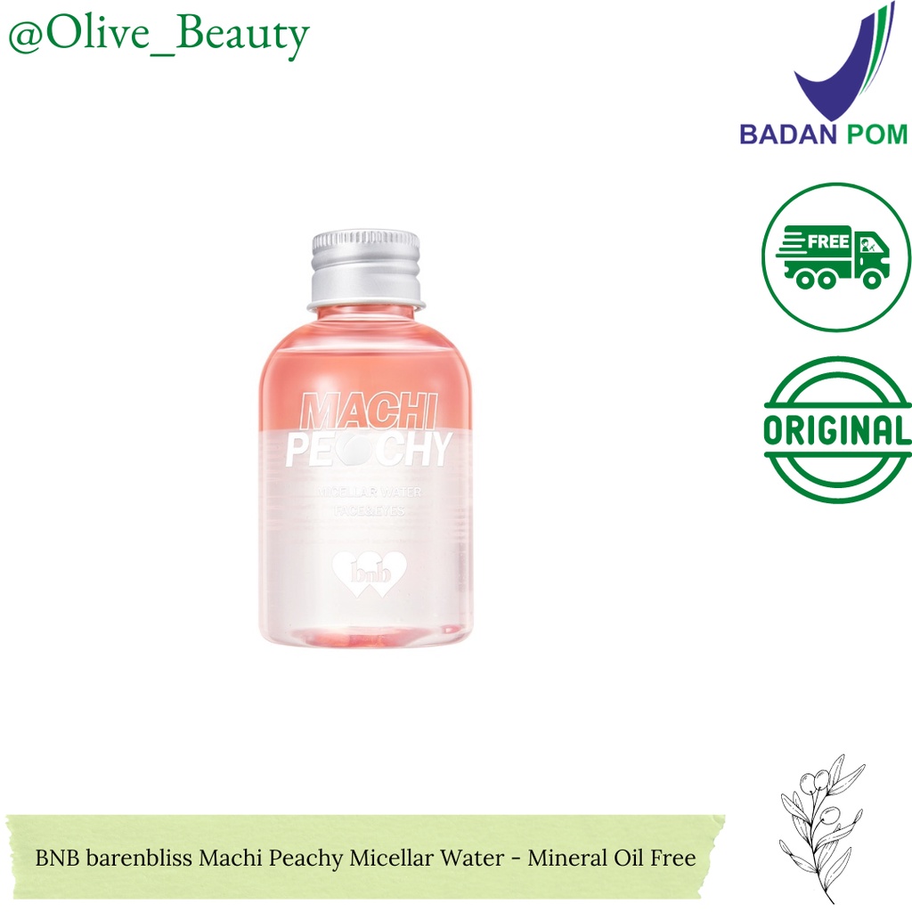 Jual BNB barenbliss Machi Peachy Micellar Water - Mineral Oil Free | Shopee Indonesia