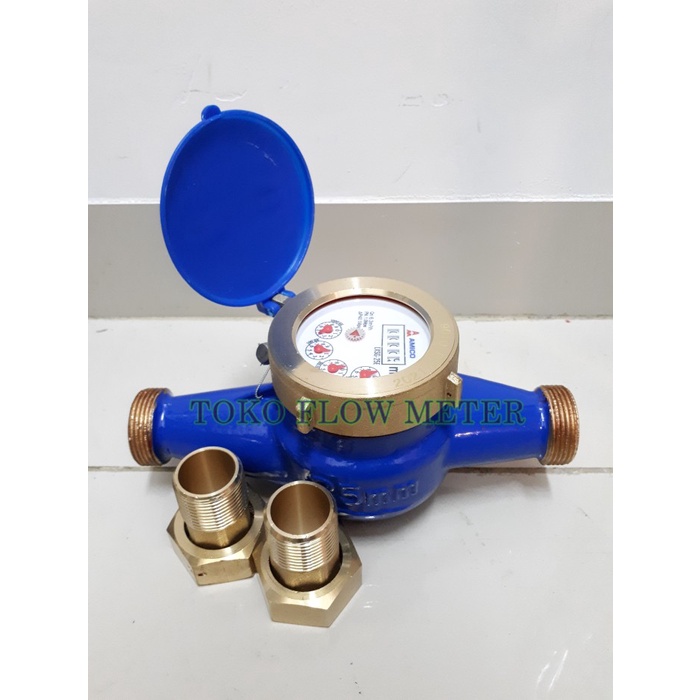 Jual Ukur Water Meter 1 Inch (Dn25) Amico | Shopee Indonesia