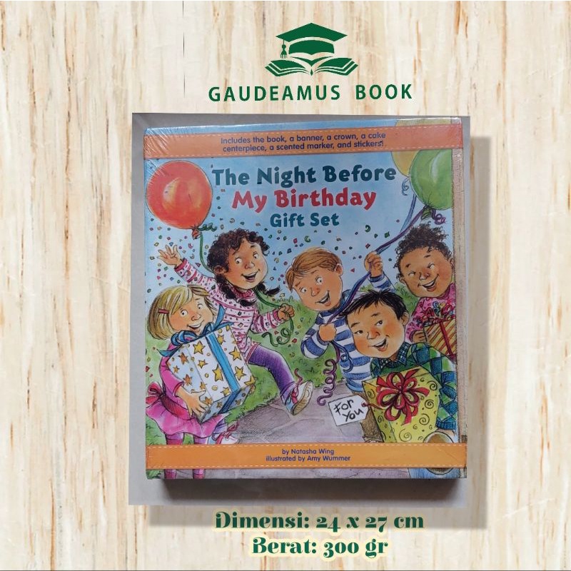 Jual Buku Anak dan Gift Set The Night Before My Birthday | Shopee Indonesia