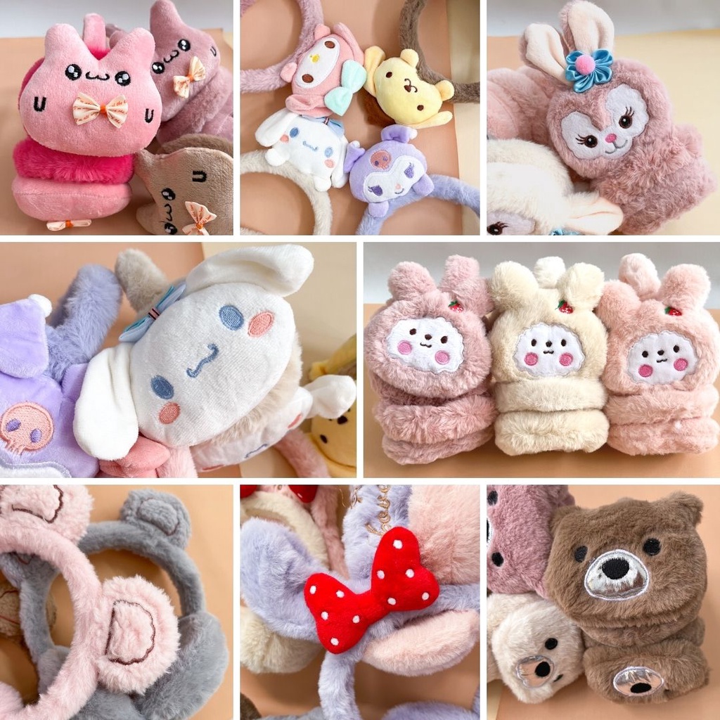 Jual Earmuff Penutup Telinga Bayi Anak Vol 4 Karakter Mickey Minnie ...