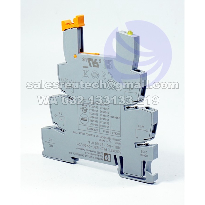 Jual Phoenix Contact PLC-BSC-24DC/21 2966016 Relay Base | Shopee Indonesia