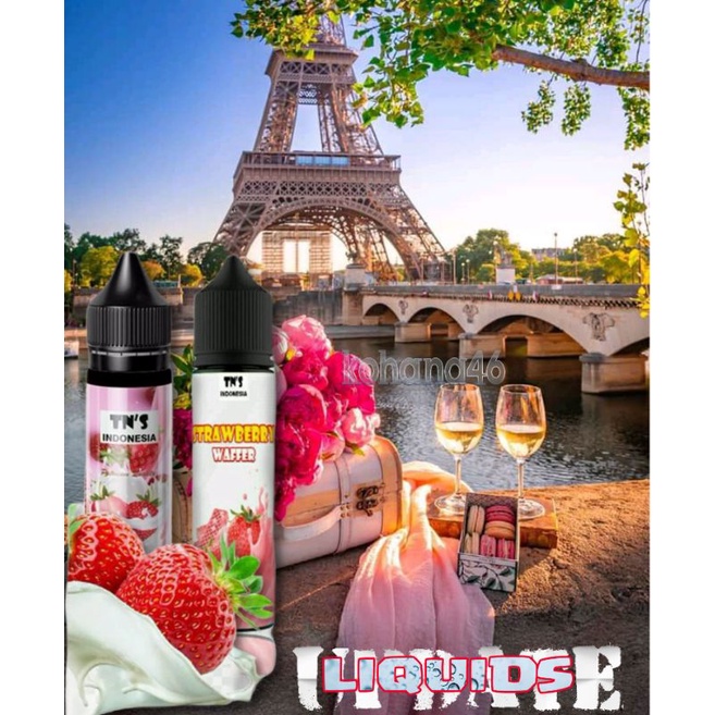 Jual Bukan Stiker LIQUIDS vapee 60ml Dingin likuids 30ml creamy Liquids ...