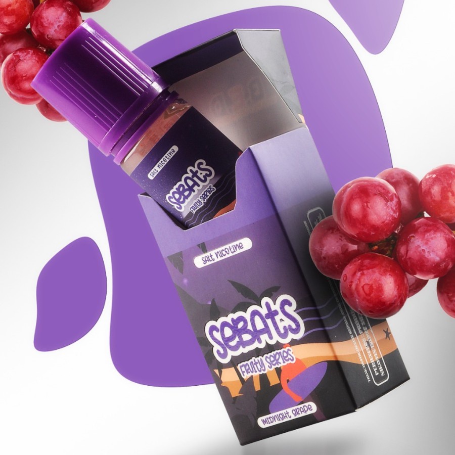 Jual Sebats Midnight Grape Salt Nic 30ML by BED Project - LS | Shopee ...