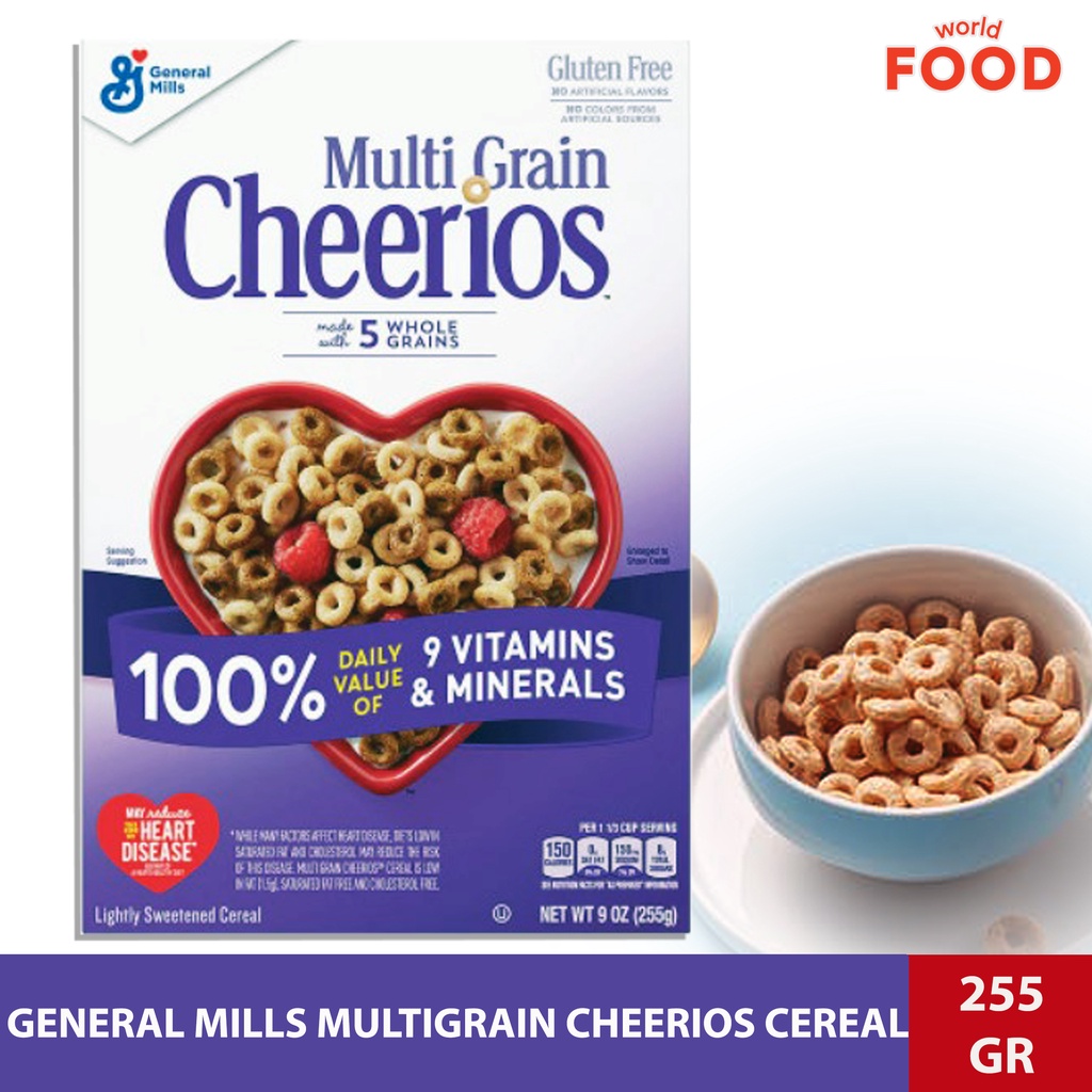 Jual GENERAL MILLS MULTIGRAIN CHEERIOS CEREAL 255GR | Shopee Indonesia