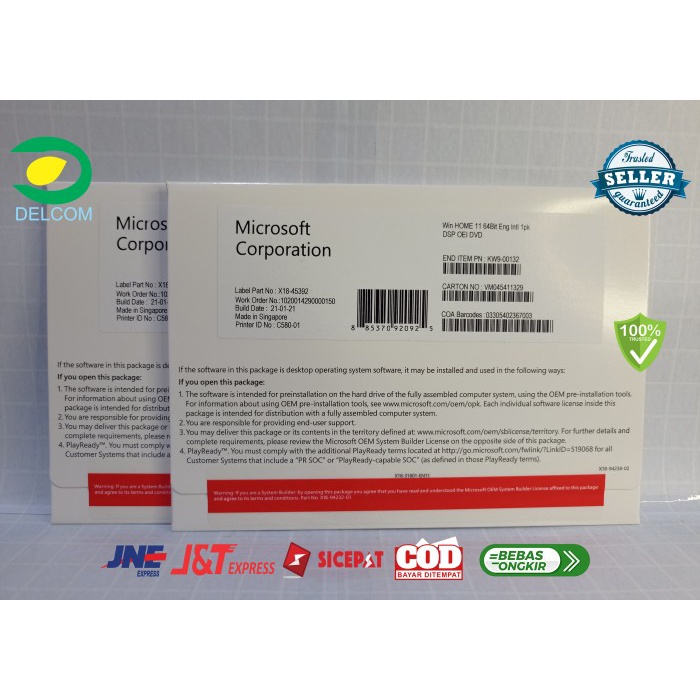Jual Windows 11 Home x64 Bit Full Version Package DVD Original Key ...