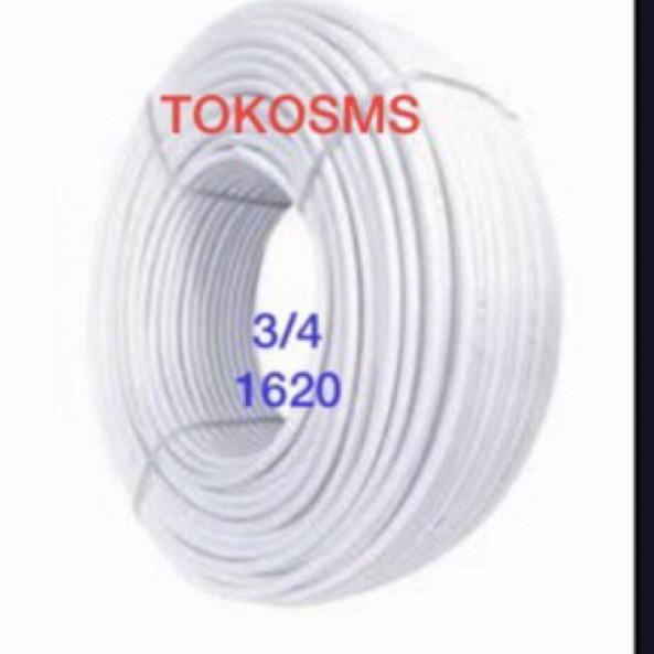 Jual Rekomendasi Pipa air dingin 1620 3/4 3 lapis general pipe 3 layer putih dekorasi pipa dekor ...