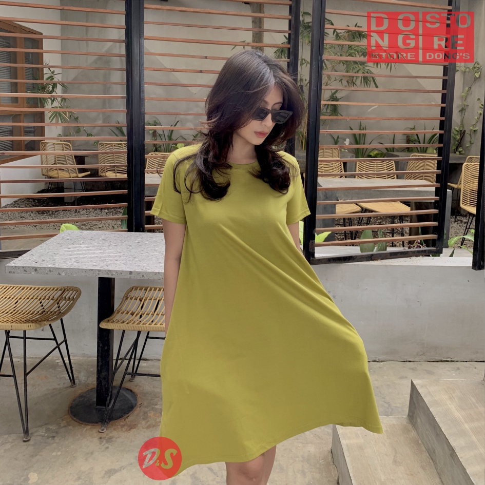 Jual Kaos Polos Dress Pocket Wanita Casual Fashion Korean Baju Atasan Midi Dres Saku Didua sisi ...