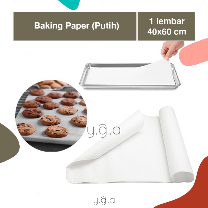 Jual Baking Paper (1 lembar) 40x60cm / Kertas Baking / Parchment Paper ...