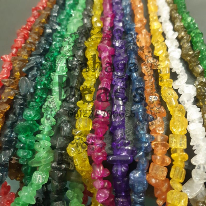 Jual BATU KRIKIL PECAH / KRIKIL GLITER / KRIKIL RETAK 1000 BAHAN CRAFT ...