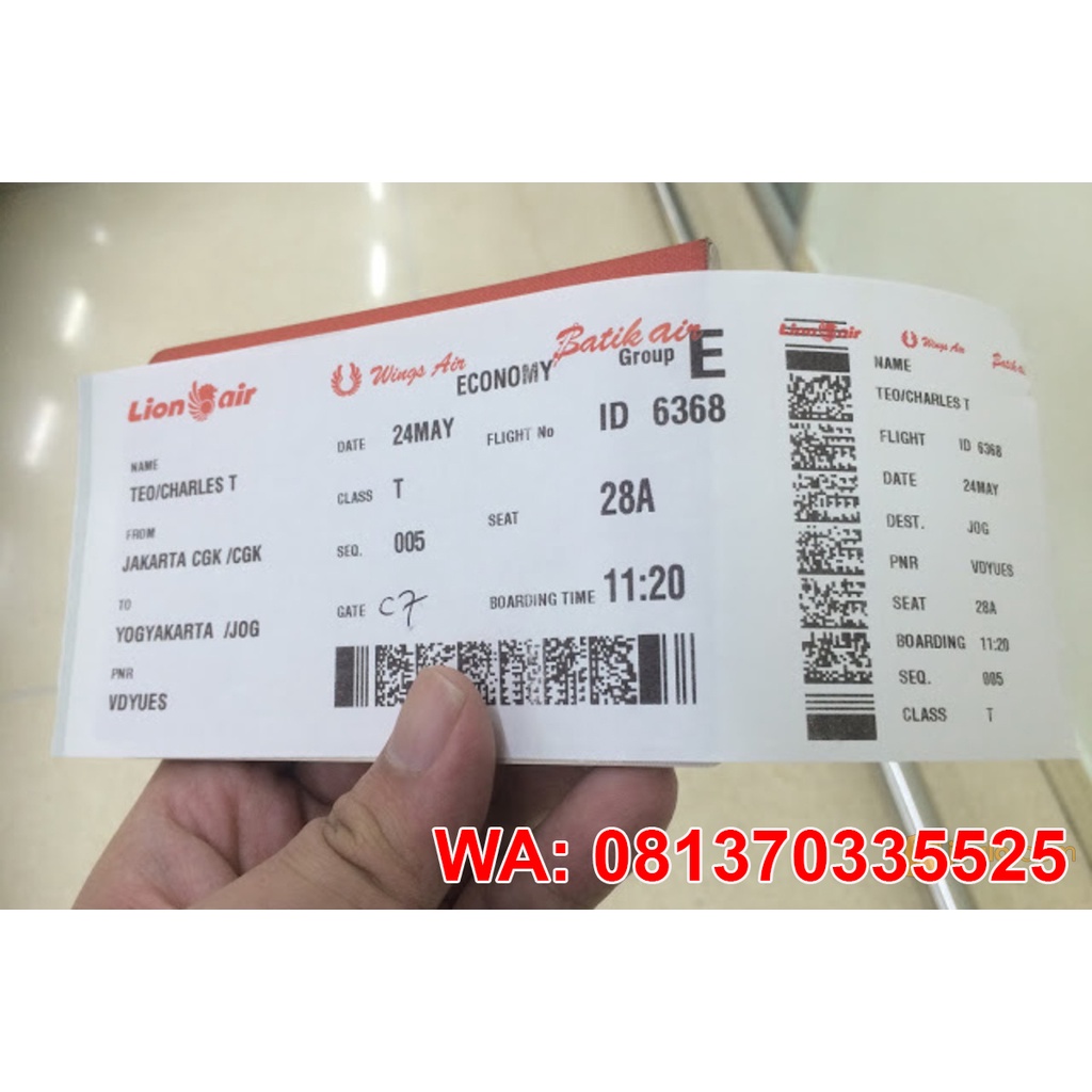 Jual Solusi Boarding Pass Hilang Shopee Indonesia
