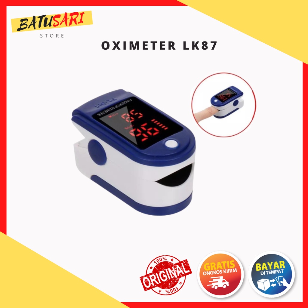 Jual Oximeter/Oxymeter - Fingertip Pulse Oximeter Lk87 | Shopee Indonesia