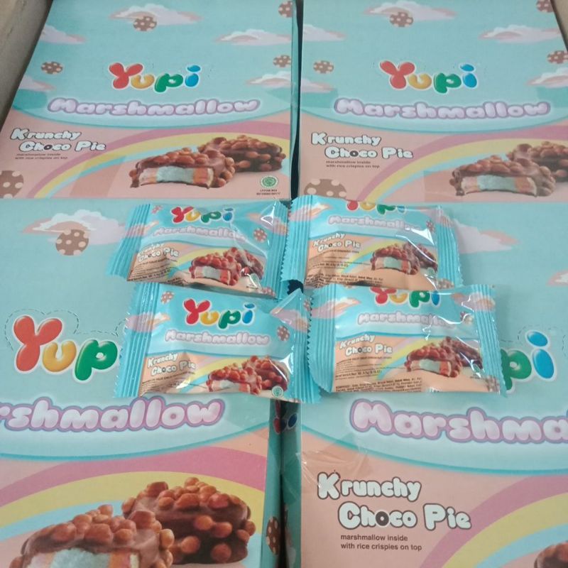 Jual Yupi Marshmallow / Yupi krunchy choco pie | Shopee Indonesia