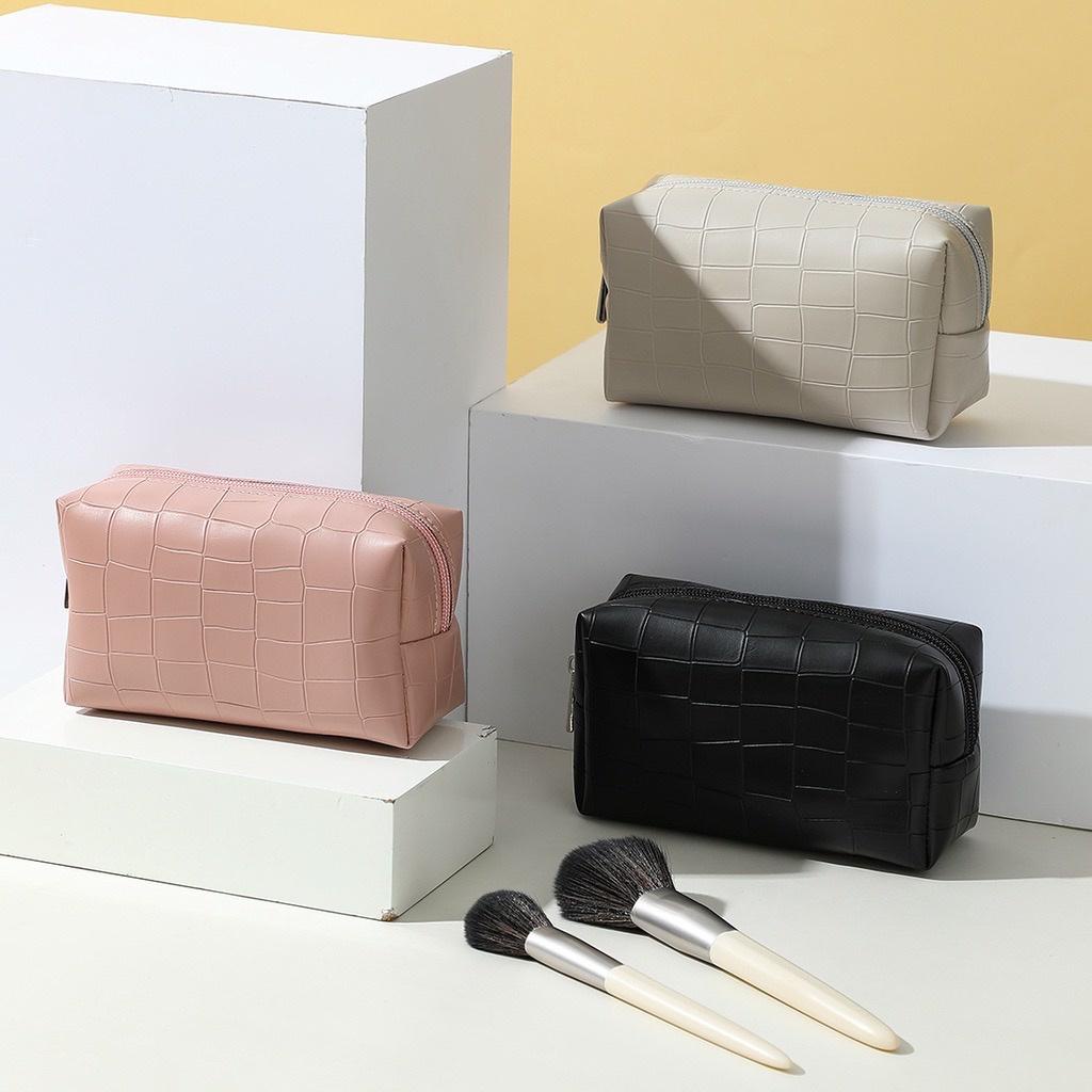 Jual MINISO DENPASAR Stone-patterned Cosmetic Bag Pouch Miniso | Shopee ...