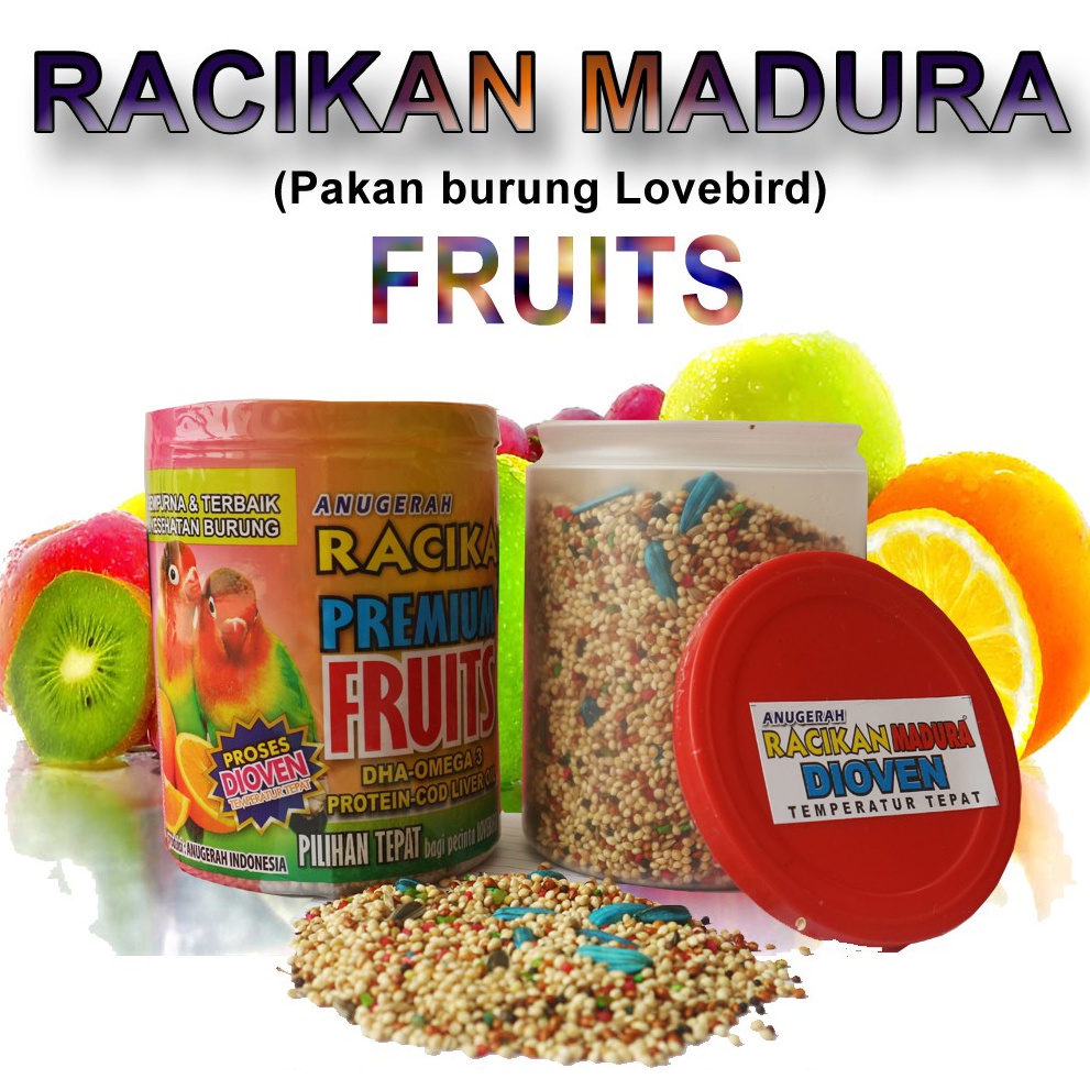 Jual Pakan Makanan Burung RACIKAN MADURA LOVE BIRD Lovebird Premium ...