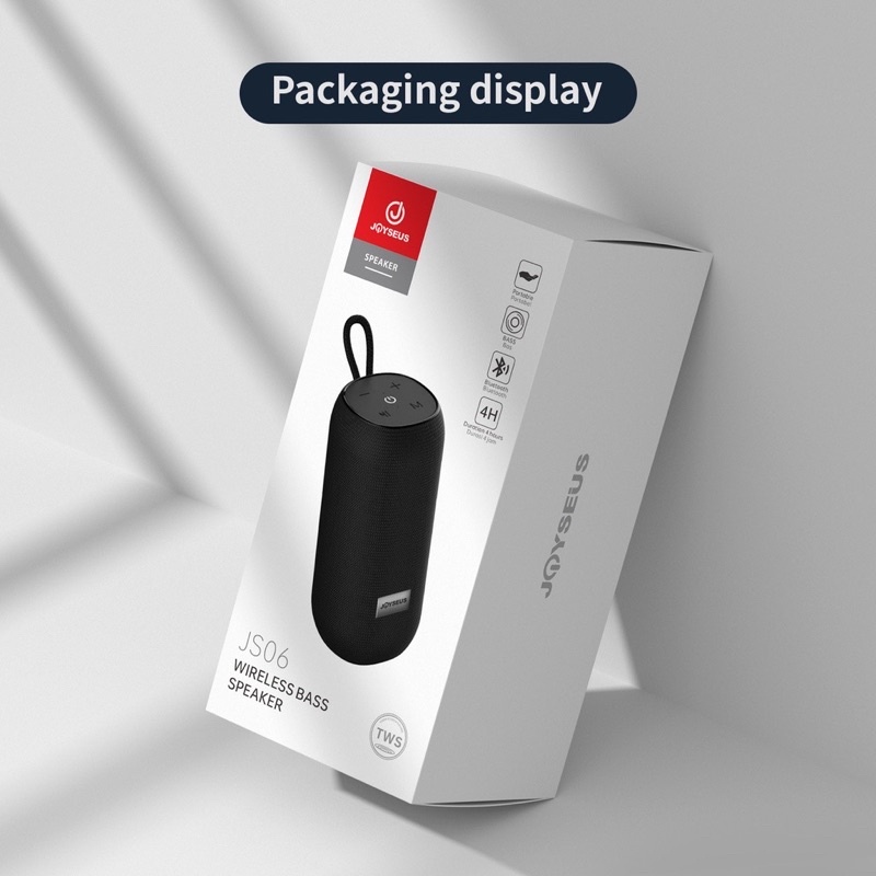 Jual JOYSEUS Bluetooth Speaker TWS Hi-Fi Bass Sound Portable Audio ...