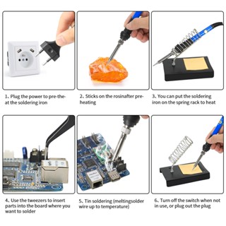 Jual Solder Adjustable Temperature 200 - 450 C/ 60W/Solder listrik tangan 60w watt Pengatur Suhu ...