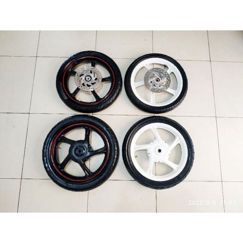 Jual Velg Racing Depan Belakang Mio J , Mio GT , Mio Fino , Soul GT ...