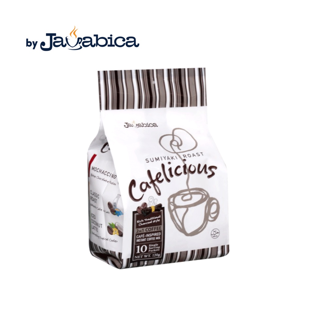 Jual Kopi Mix Instan Javabica - Cafelicious Sumiyaki Roast (12 Gram x ...