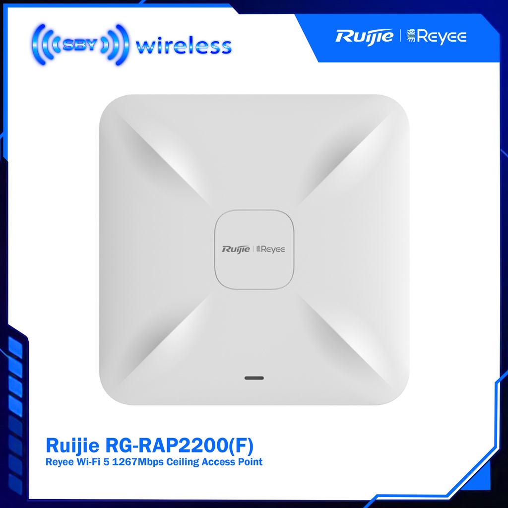 Jual Ruijie Reyee RG-RAP2200 (F ), AC1300 Dual Band Ceiling Access ...