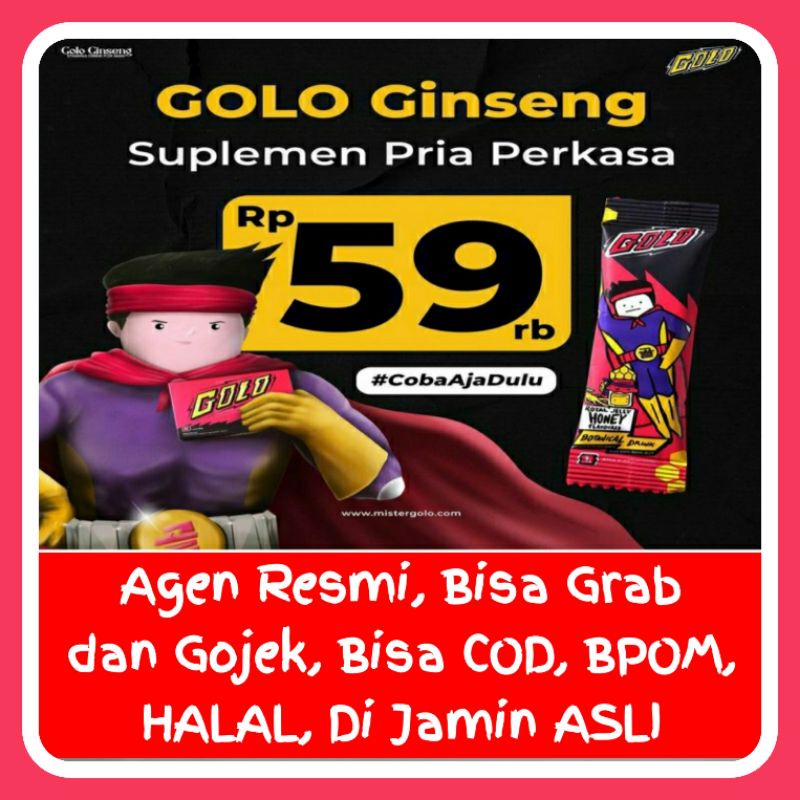 Jual Golo, Mister Golo, Golo Jakarta, golo Surabaya, golo 1 sachet ...