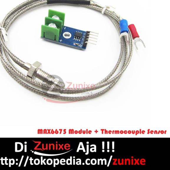 Jual MAX6675 Module + Thermocouple Sensor Arduino | Shopee Indonesia